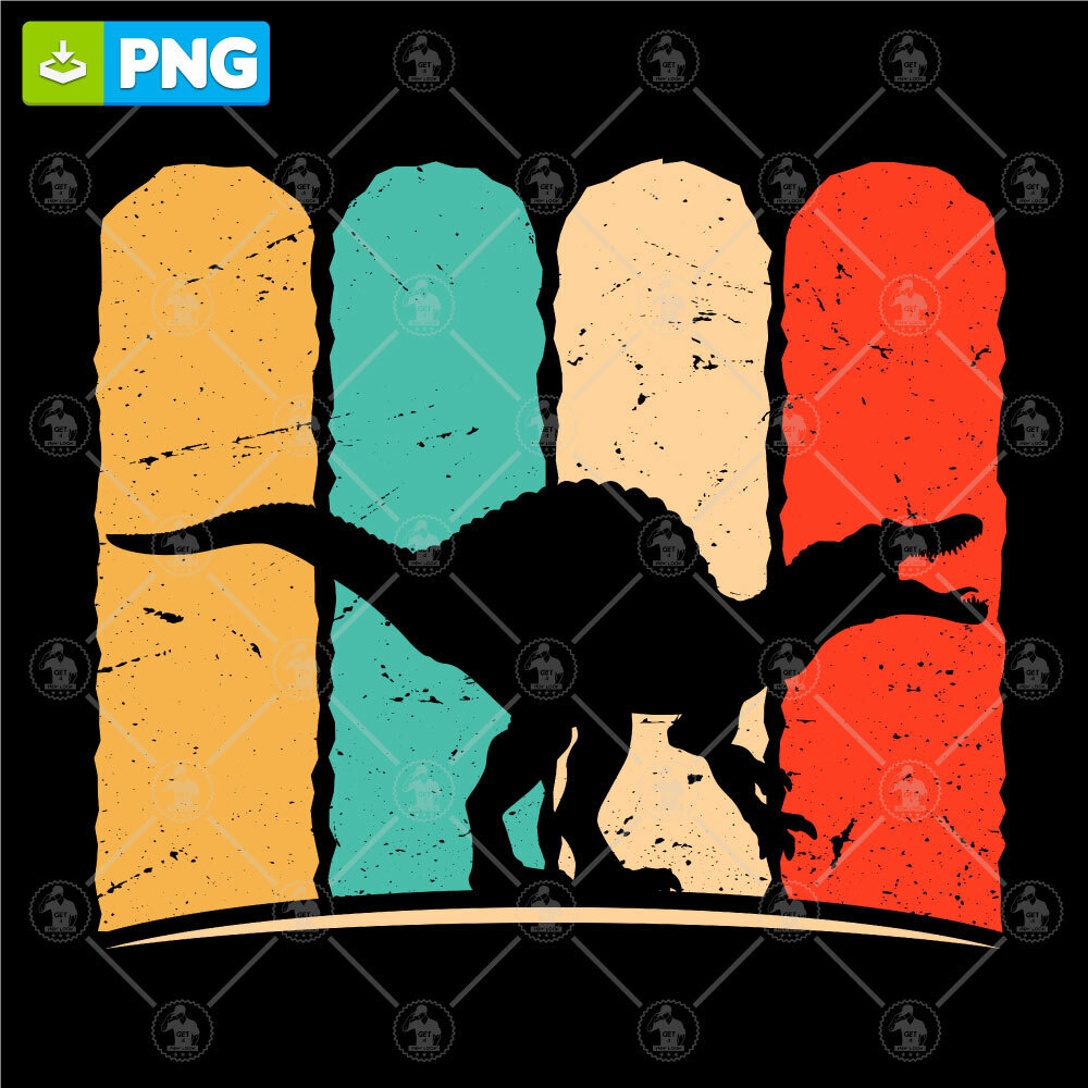 Vintage Spinosaurus Dinosaurus design