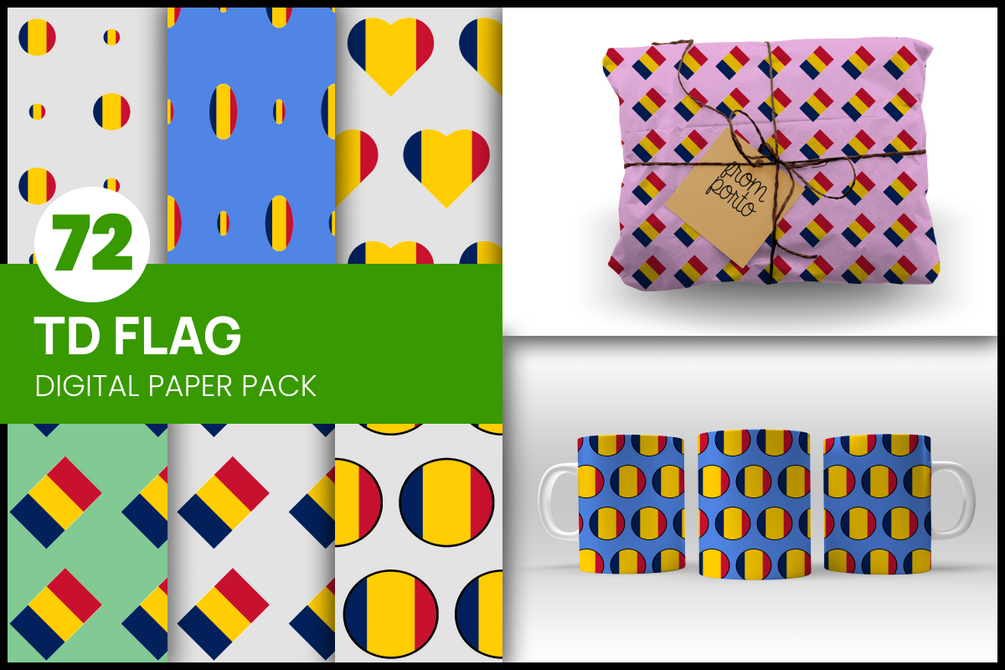 TD Flag Seamless Patterns