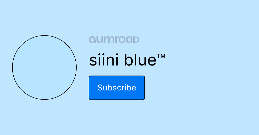 siini blue™