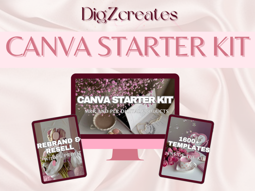 CANVA STARTER KIT | DIGZCREATES