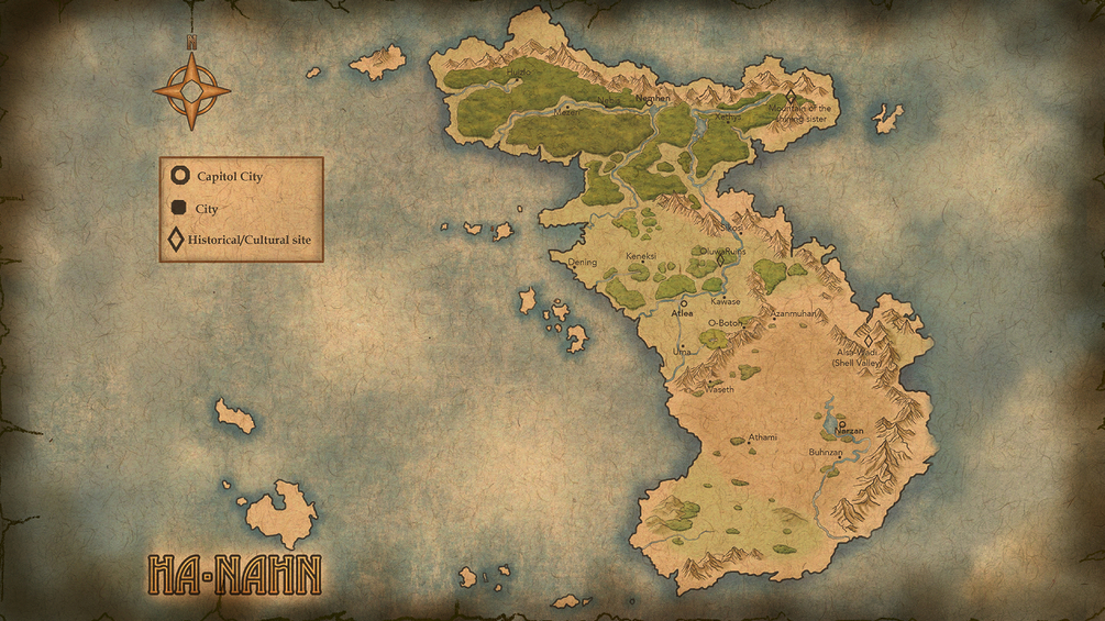 February 2024 Wallpaper Reward: Ha-Nahn Map