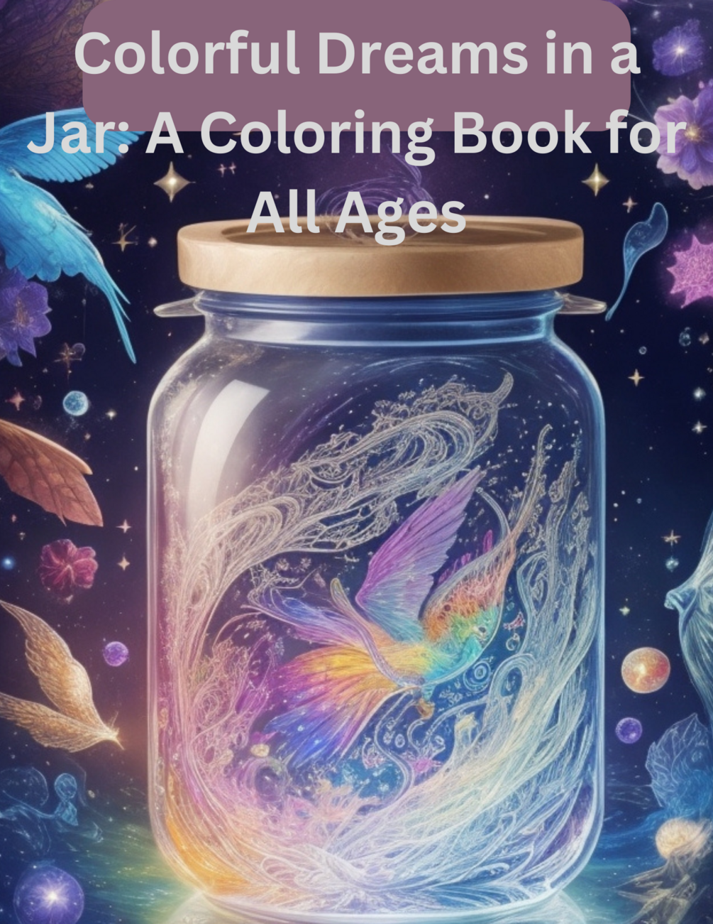 Colorful Dreams in a Jar: A Coloring Book for All Ages