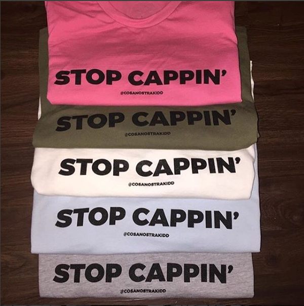 STOP CAPPIN' Tee