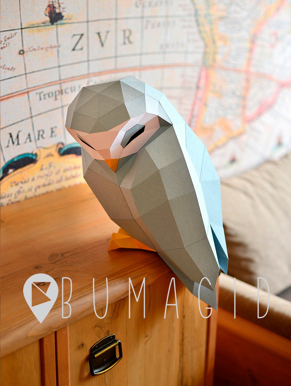 Papercraft Owl
