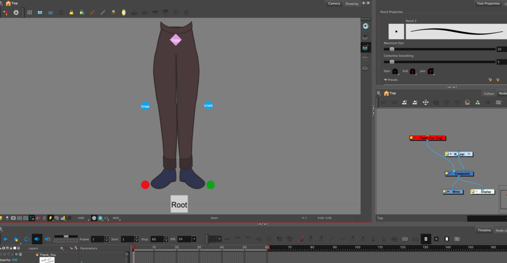 Toon Boom Harmony IK LEG Constraint Rig