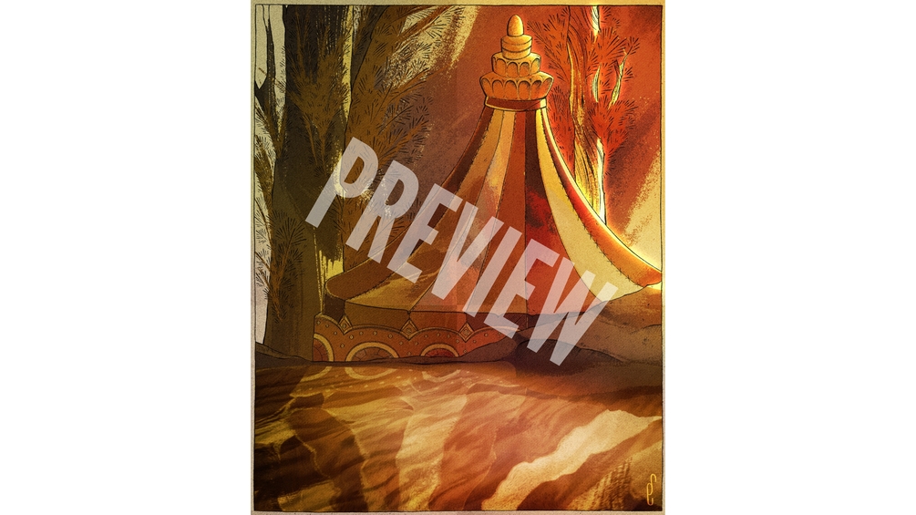 Circus in the Forest – Digital Illustration