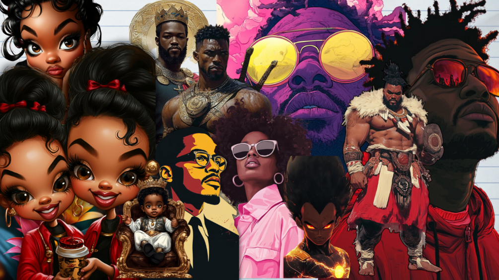 Digital Nappy Heads Collection (All in One)