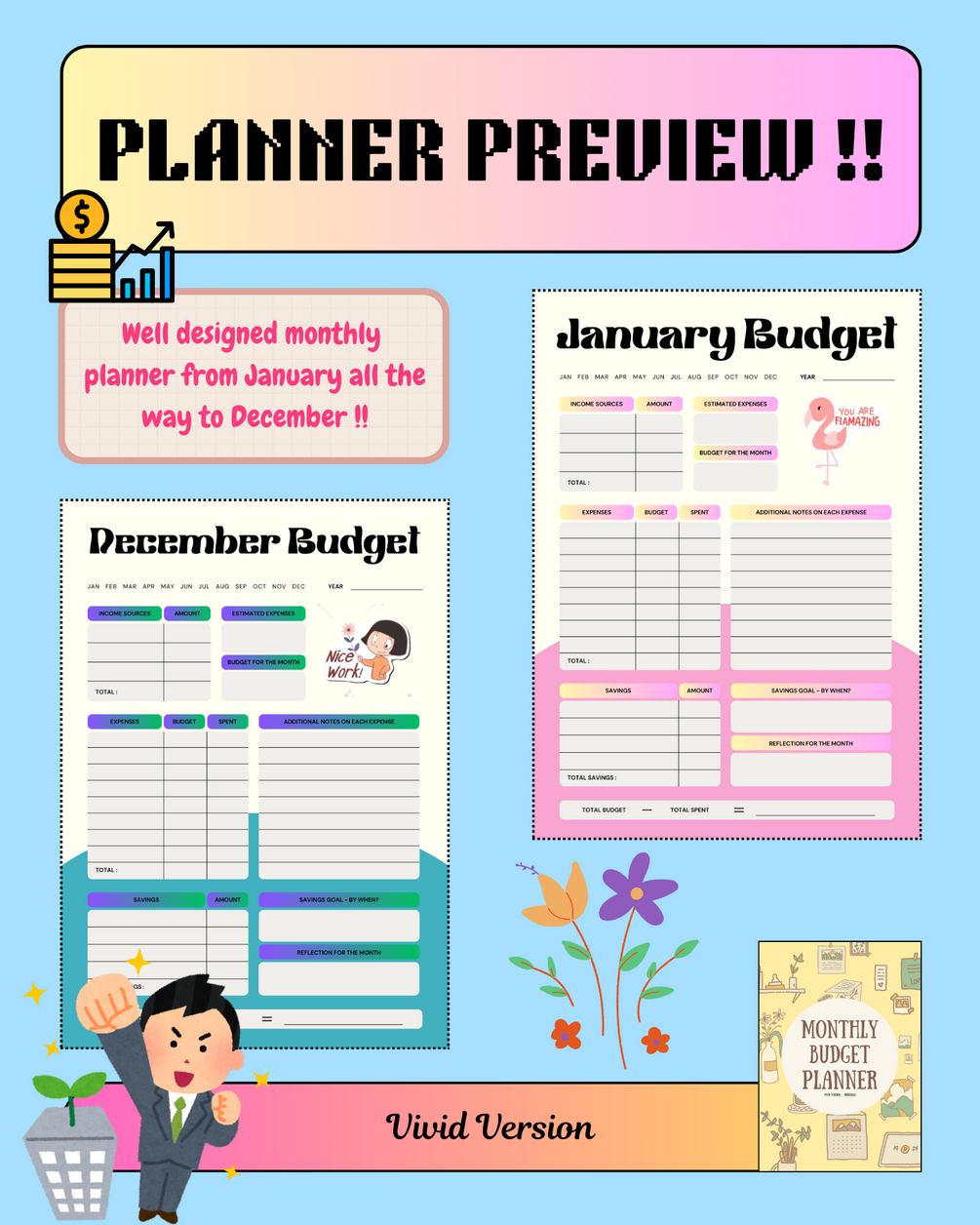Budget Planner : Spend Wisely