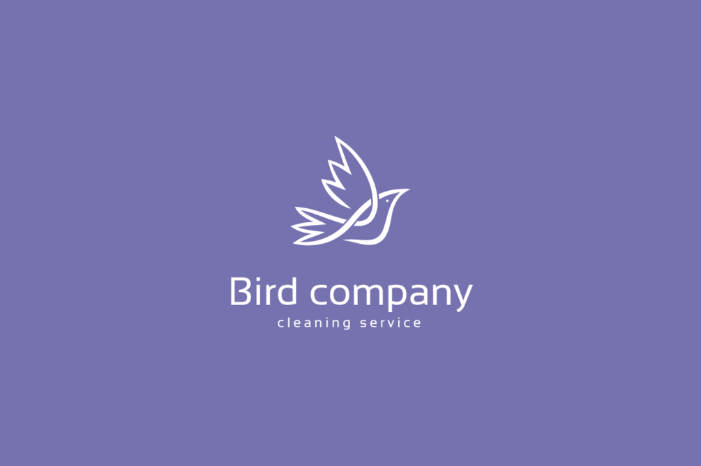 Bird company logo template.