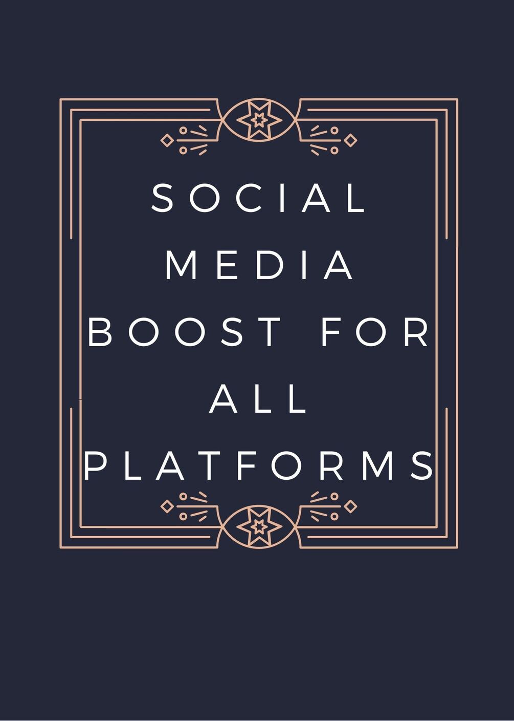 Social Media Boost For All Platforms