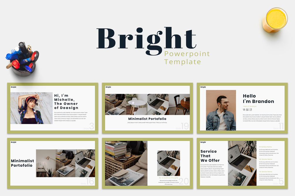 Bright - Presentation Template