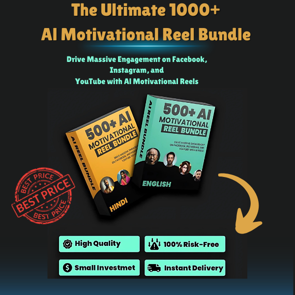 The Ultimate 1000+ Motivational Reel Bundle