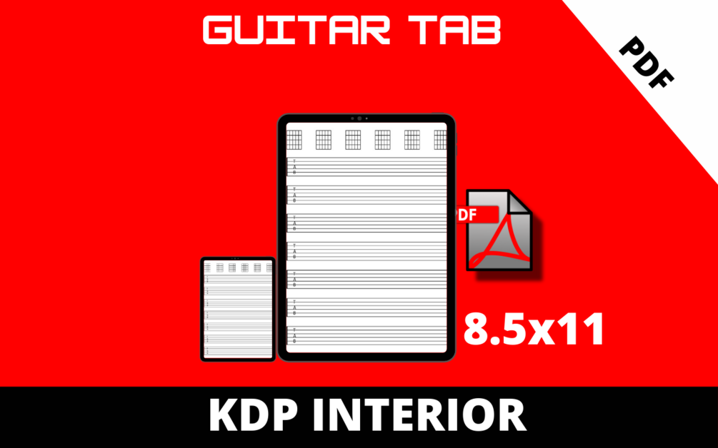 Guitar Tabs - KDP Interior (8.5x11)