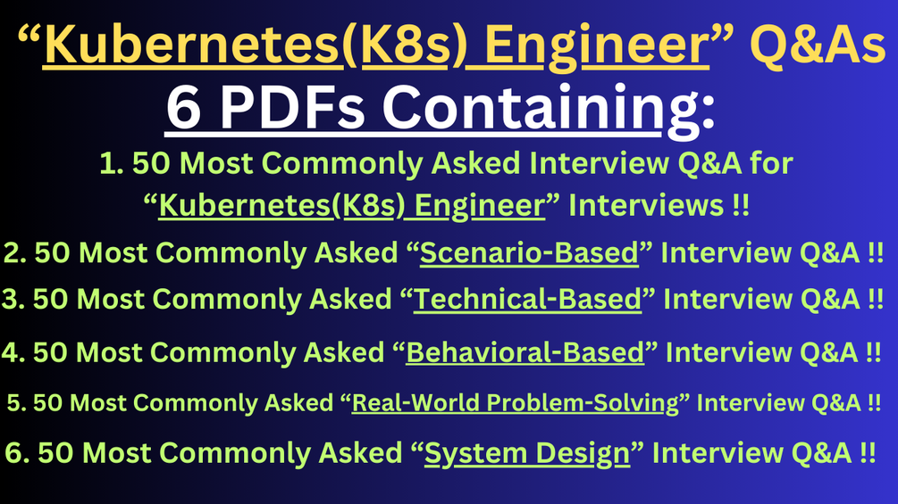 6 PDFs containing ALL Types of Most Asked Interview Q&A (Scenario-Based, Technical-Based ...