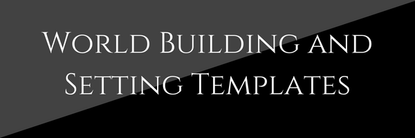 World Building and Setting Template (Word)
