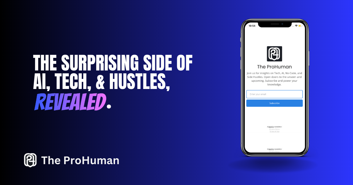 Announcing "The ProHuman" - Your Gateway to Tech, AI, No Code, and Side Hustles! - Hasan