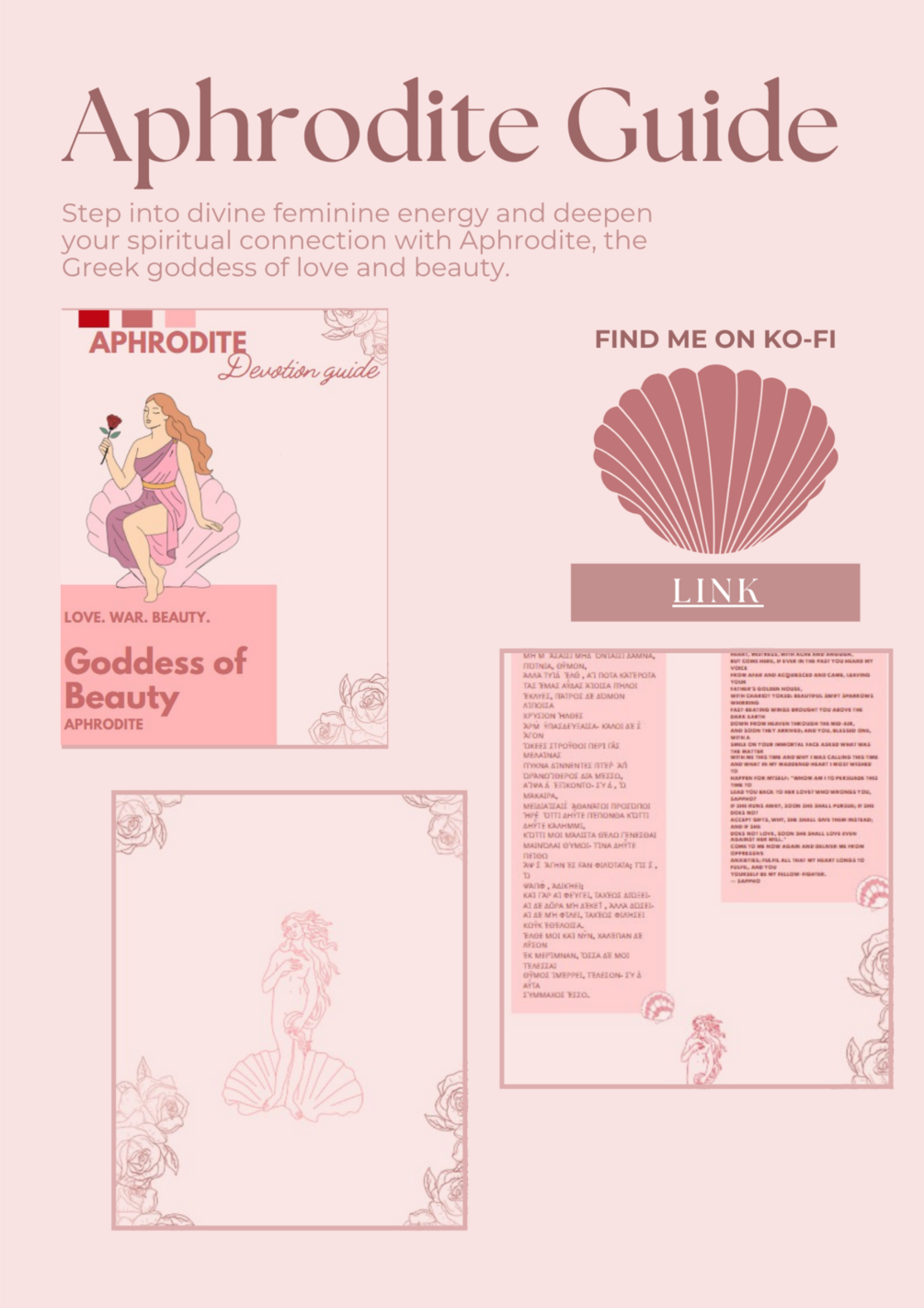 Aphrodite Devotion Guide