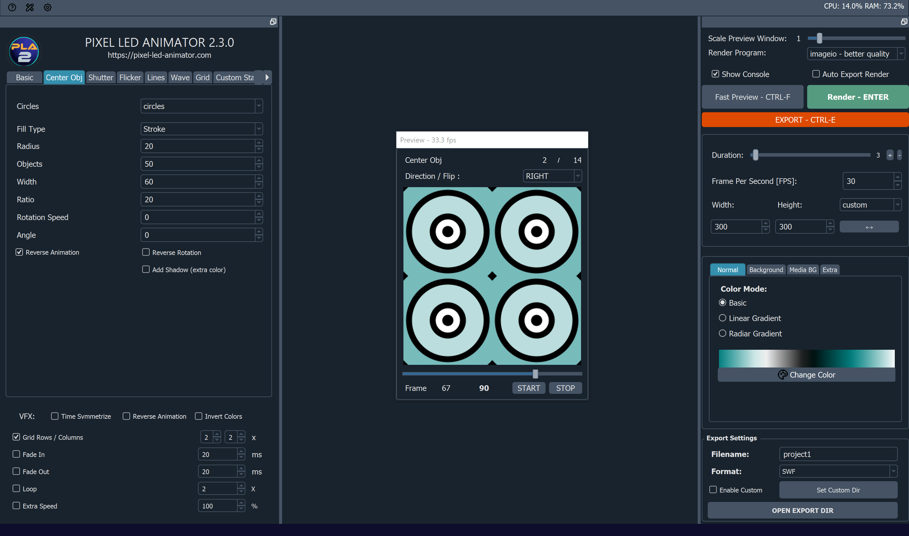 Pixel Led Animator 2 - Create Pixel LED Effects Mapping Videos Generator - Led Edit, JINX ...