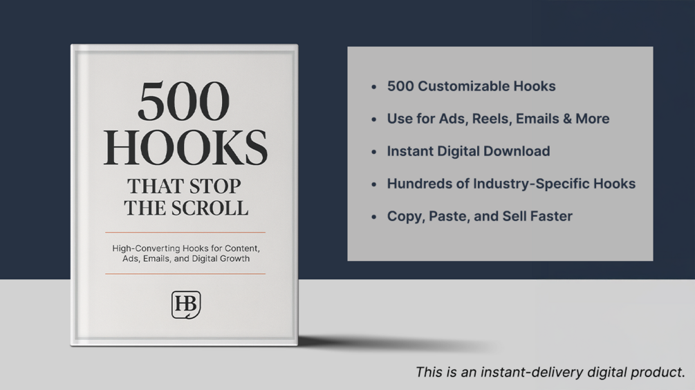 500 Hooks That Stop The Scroll