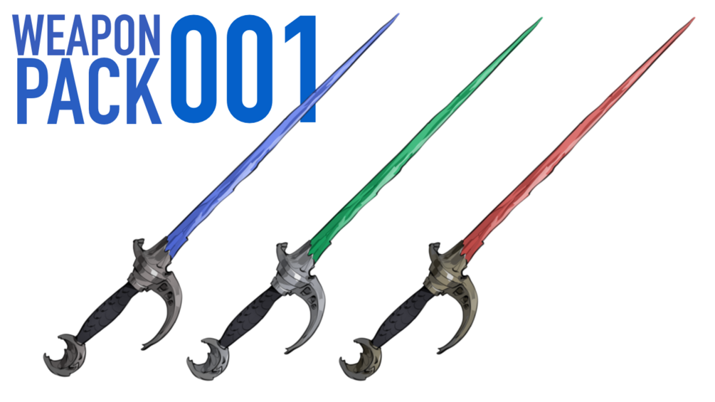 Weapon Pack 001 - Weapon A