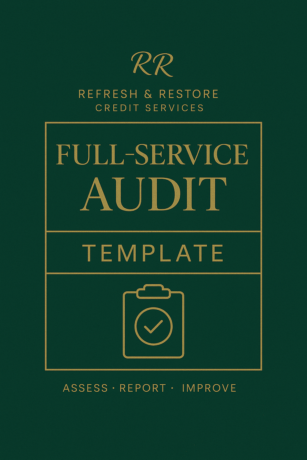 Full-Service Audit Template