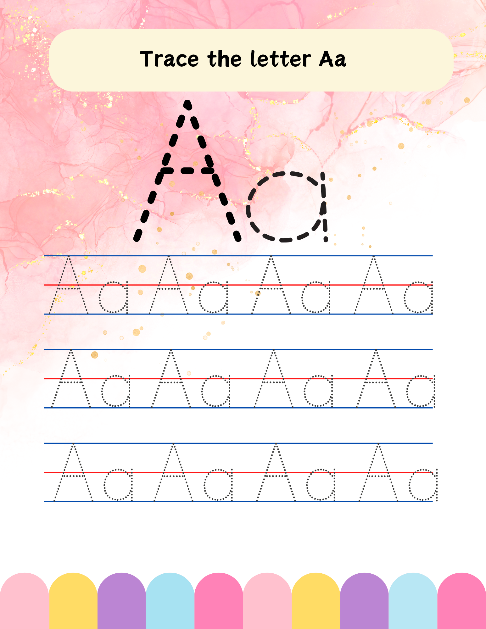 ABC Booklet (Alphabet Tracing)
