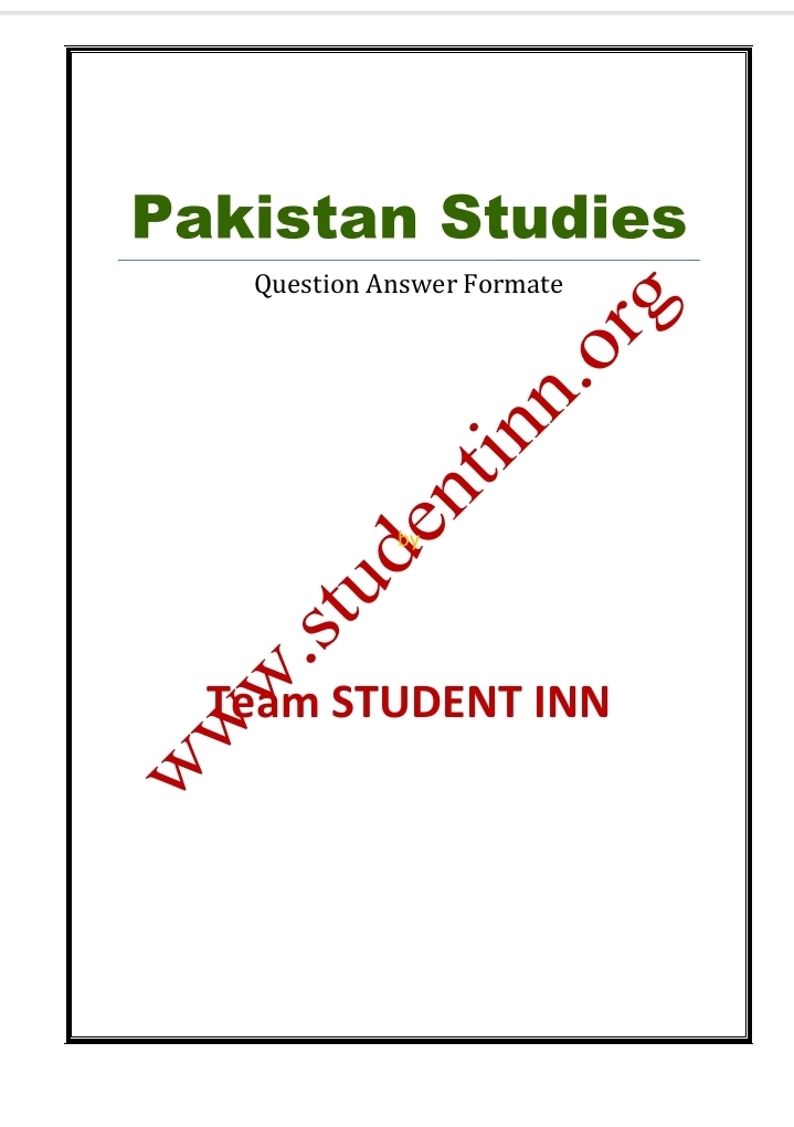 Pakistan study