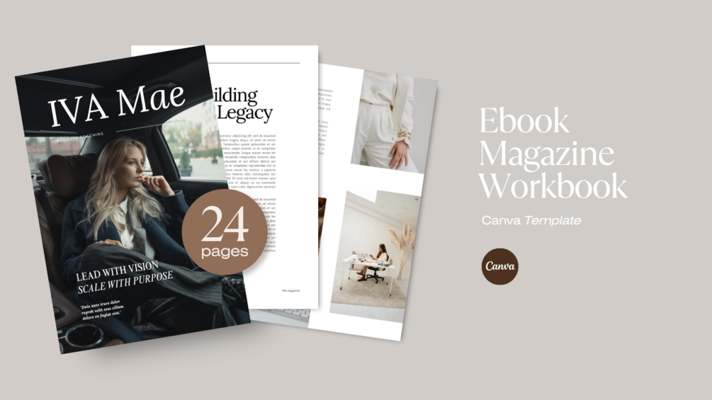 Empower - E-book | Magazine | Workbook Template