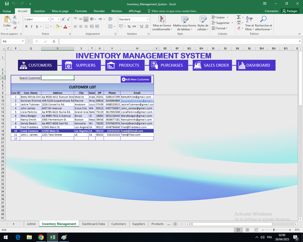 StockSage – Smart Inventory Manager in Excel