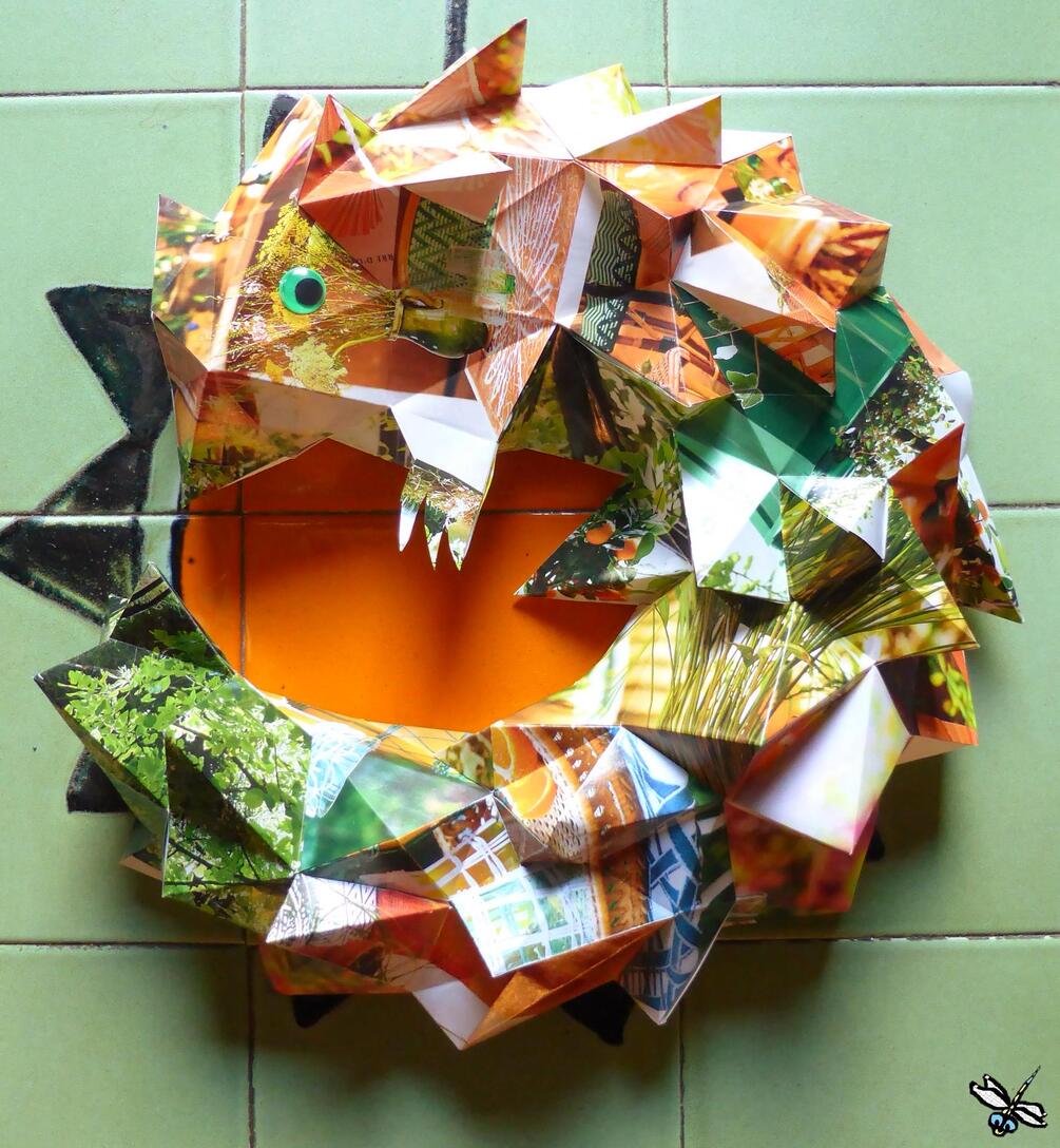 Edwin the wall pangolin