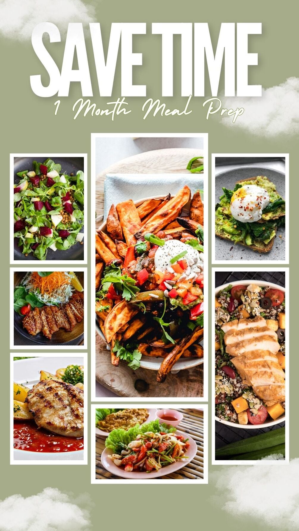 Complete Bulk Meal Prep Plan (Breakfast + Lunch + Dinner)