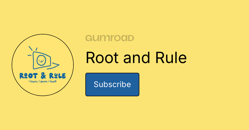 Root and Rule