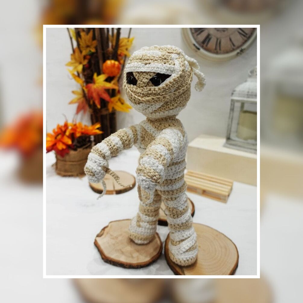 Plush mummy pattern