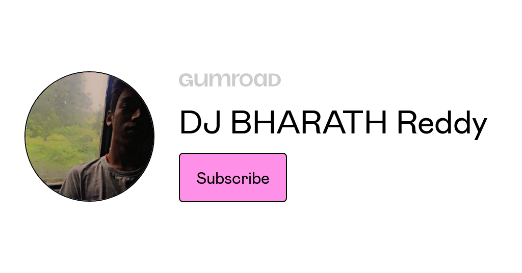 DJ BHARATH Reddy