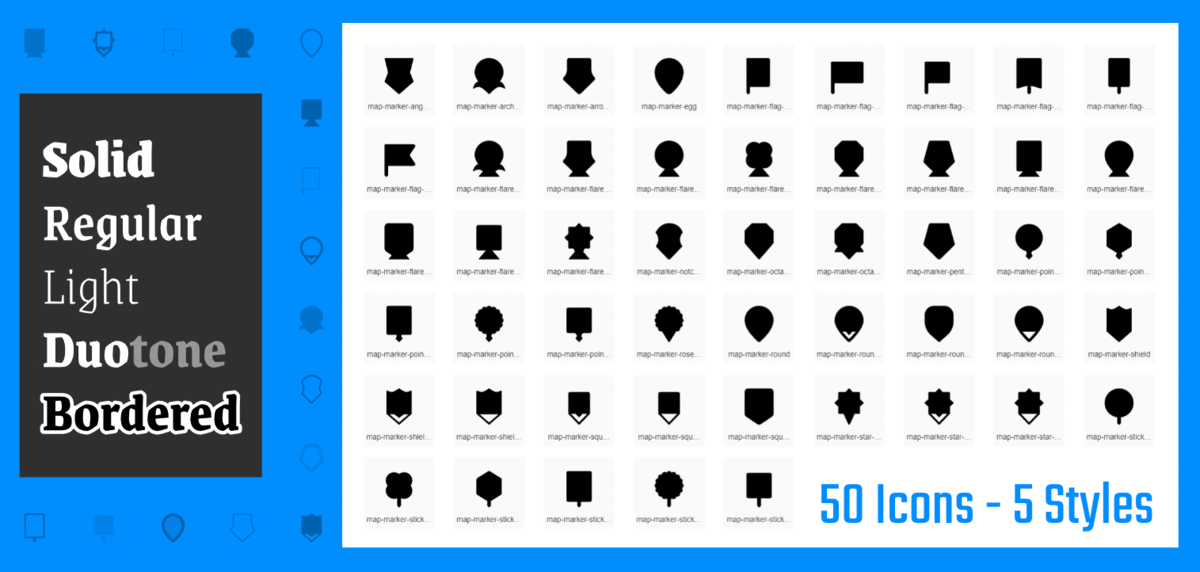 🗺️ 50 new map pin shapes to bring your locations to life! - TJ's ...