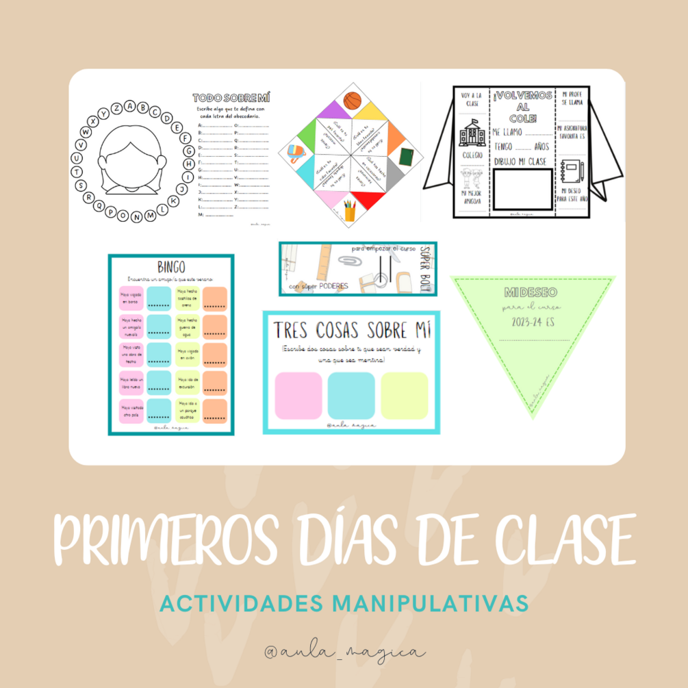 PACK MATERIAL VUELTA AL COLE