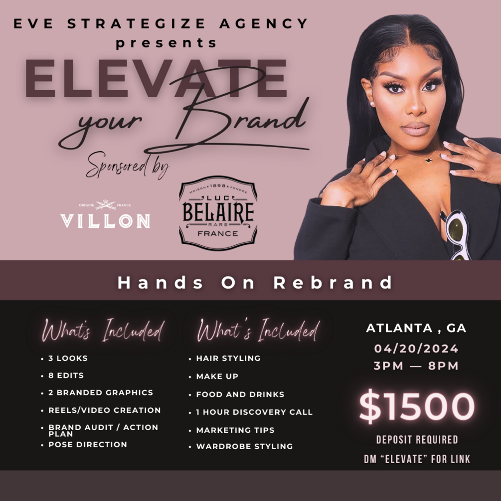 Elevate Your Brand (In Person Refresher )