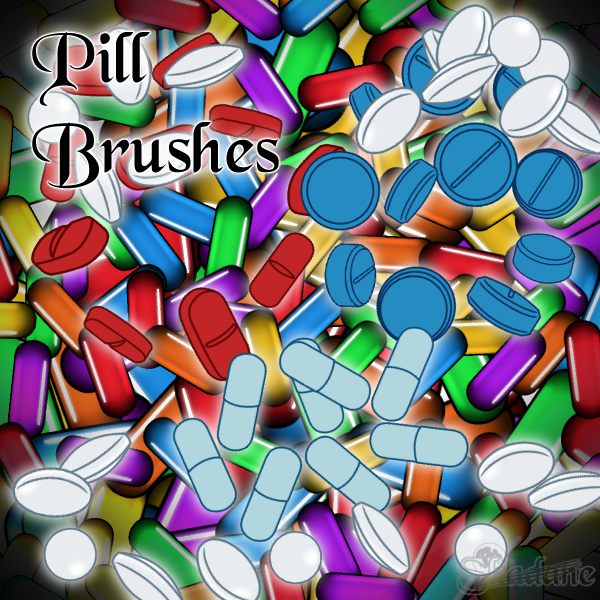 Pill Brushes for Clip Studio Paint