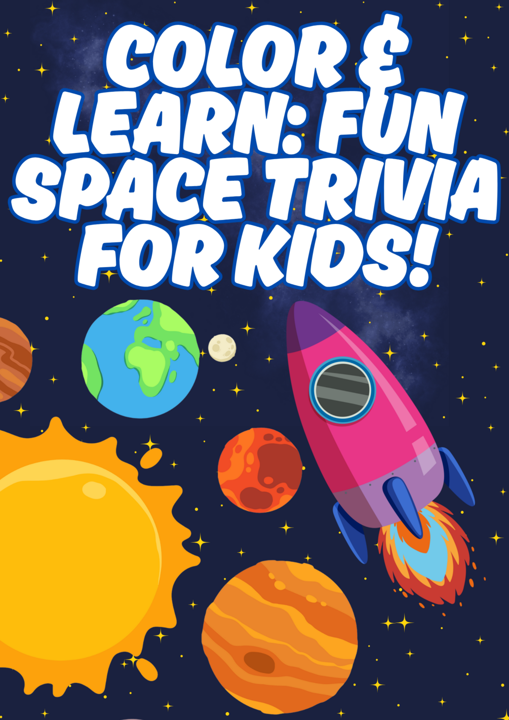Color and Learn: Fun Space Trivia for Kids