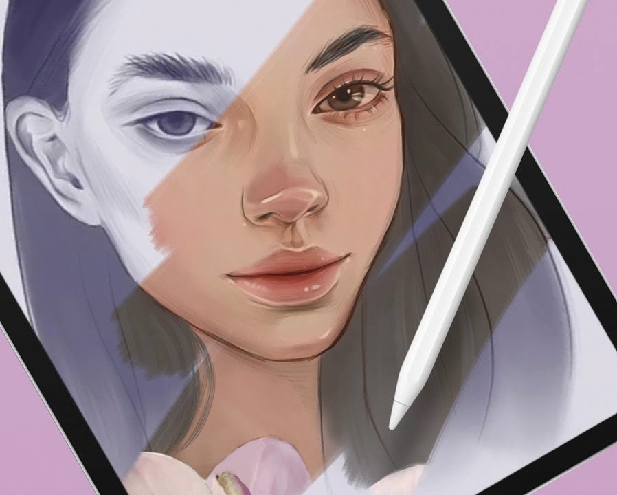 Procreate portrait colors palette