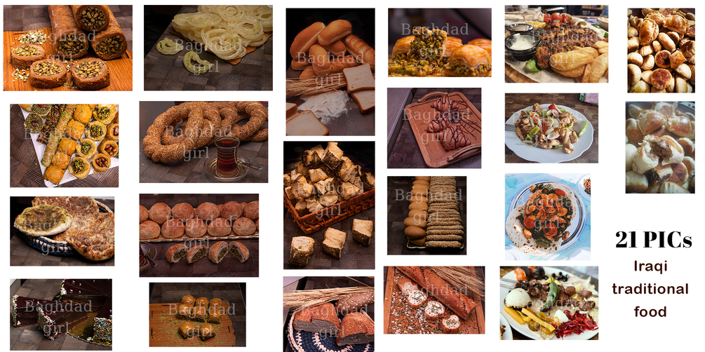 Iraqi Traditional Bakery, Sweets and street food... Flavors from Baghdad