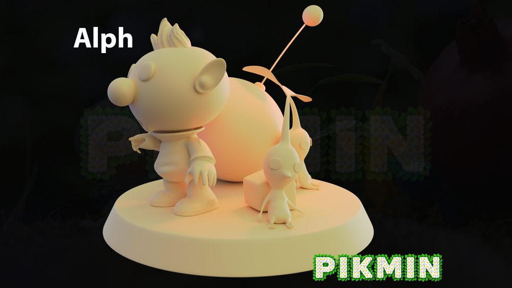 Alph - Pikmin 3D print model