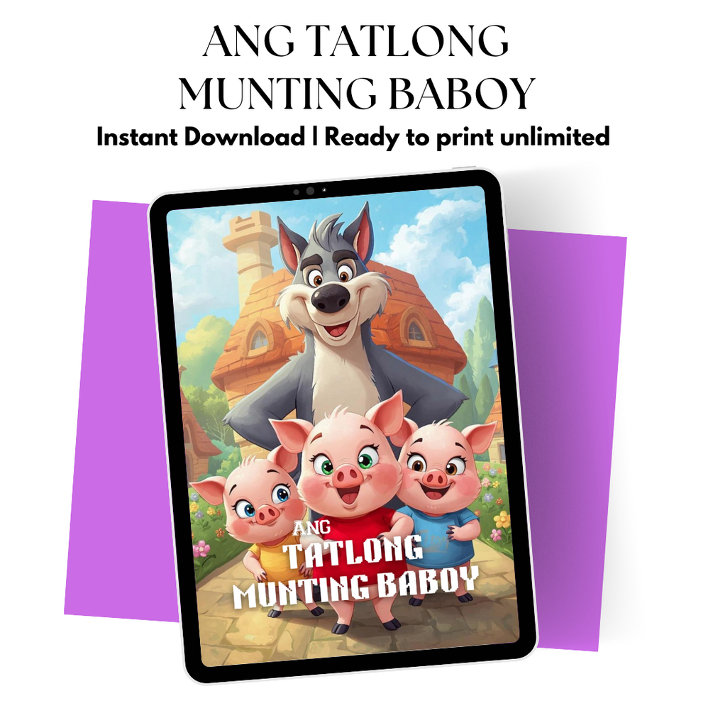 Ang Tatlong Munting Baboy (A Filipino Folktale for Kids)