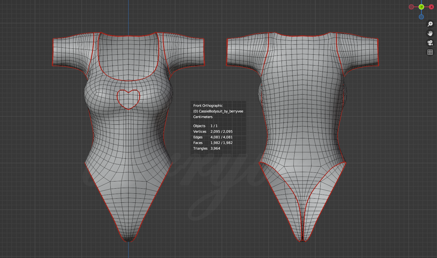 🍓; CASSIE BODYSUIT | RIGGED | VRCHAT ASSET