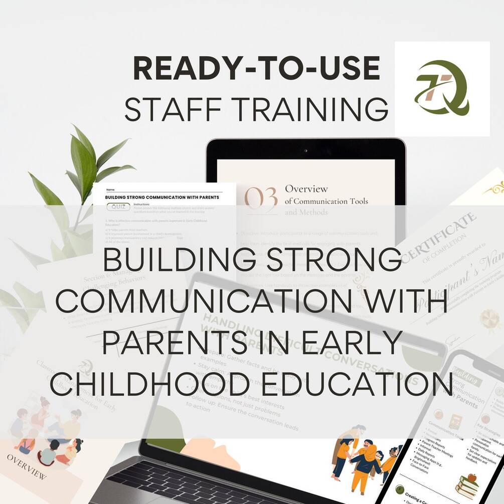 Building Strong Communication with Parents in Early Childhood Education ...