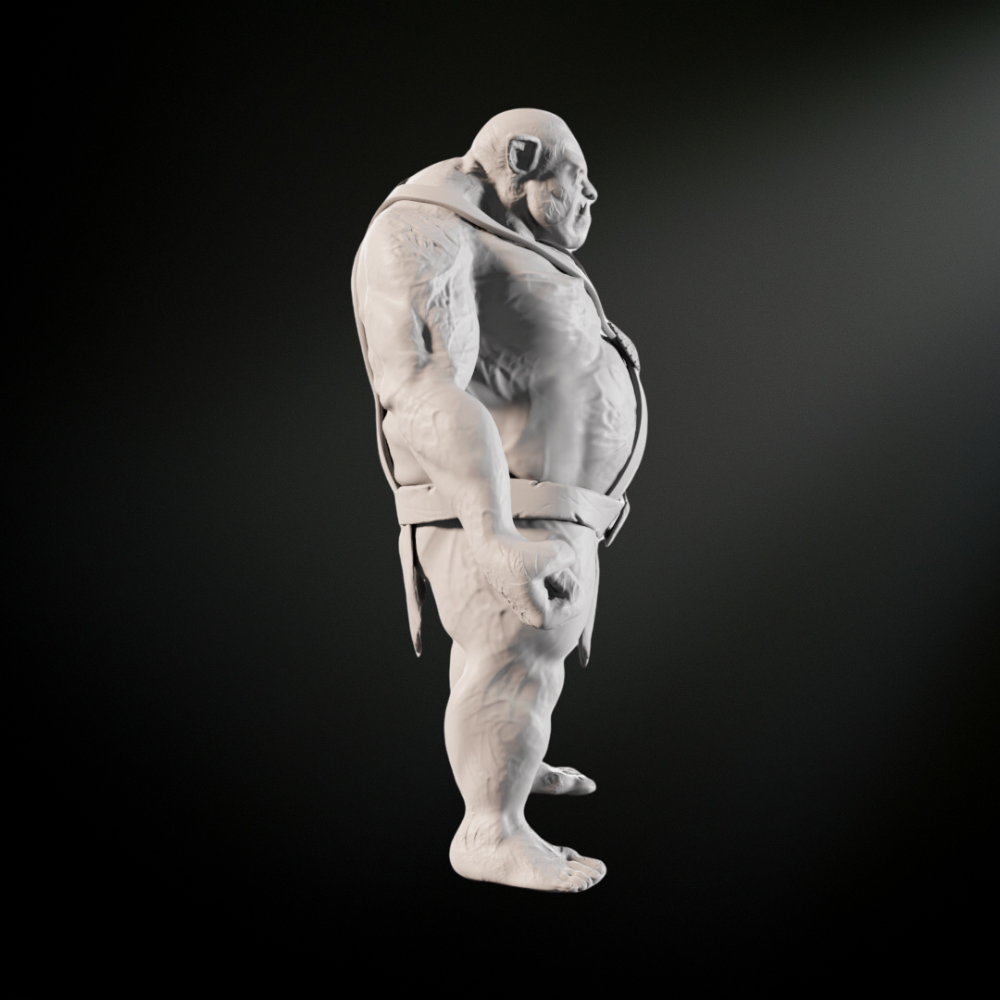 Ogre 3D Printable STL File - Fantasy Monster Miniature for Wargaming ...