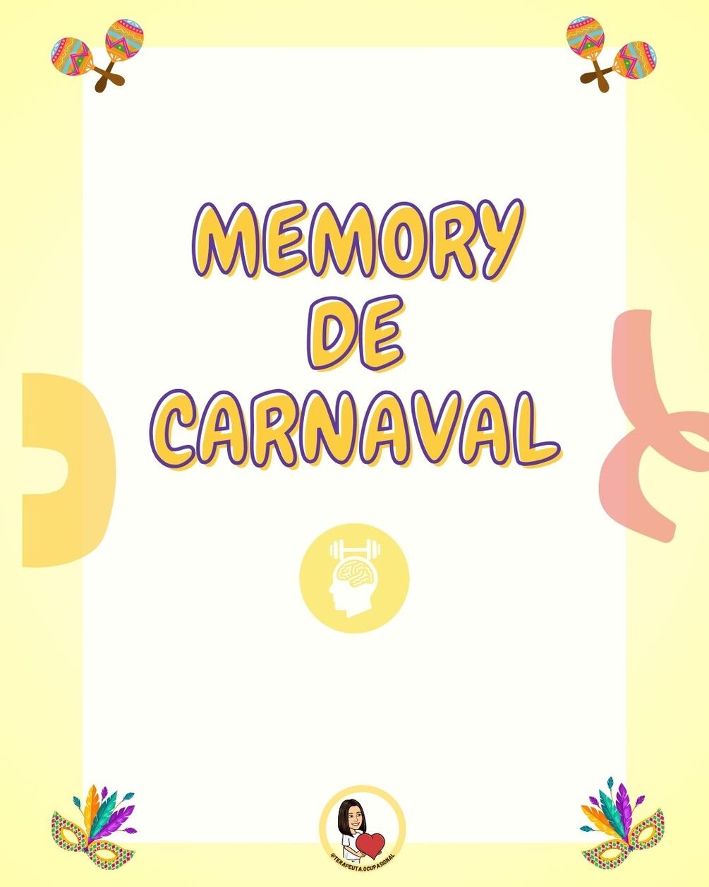 JUEGO MEMORY CARNAVAL