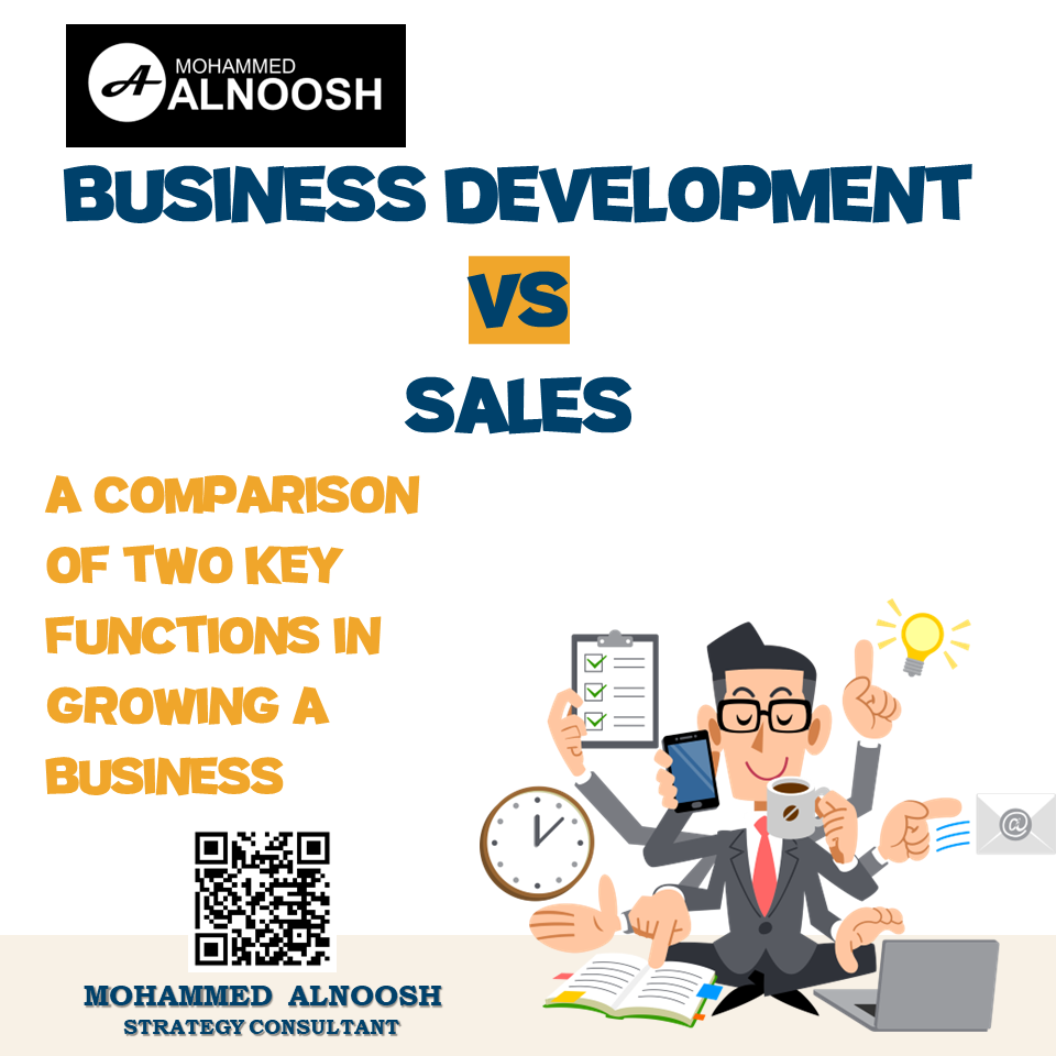 Business Development Vs Sales