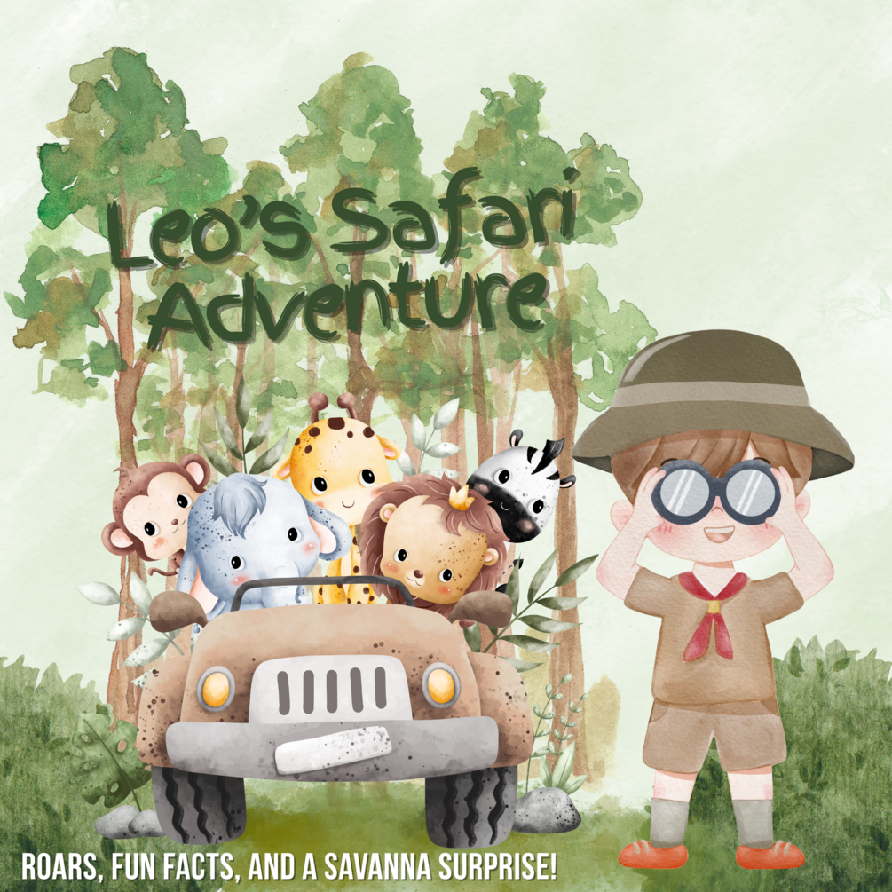 Personalize Story Book - Safari Adventure