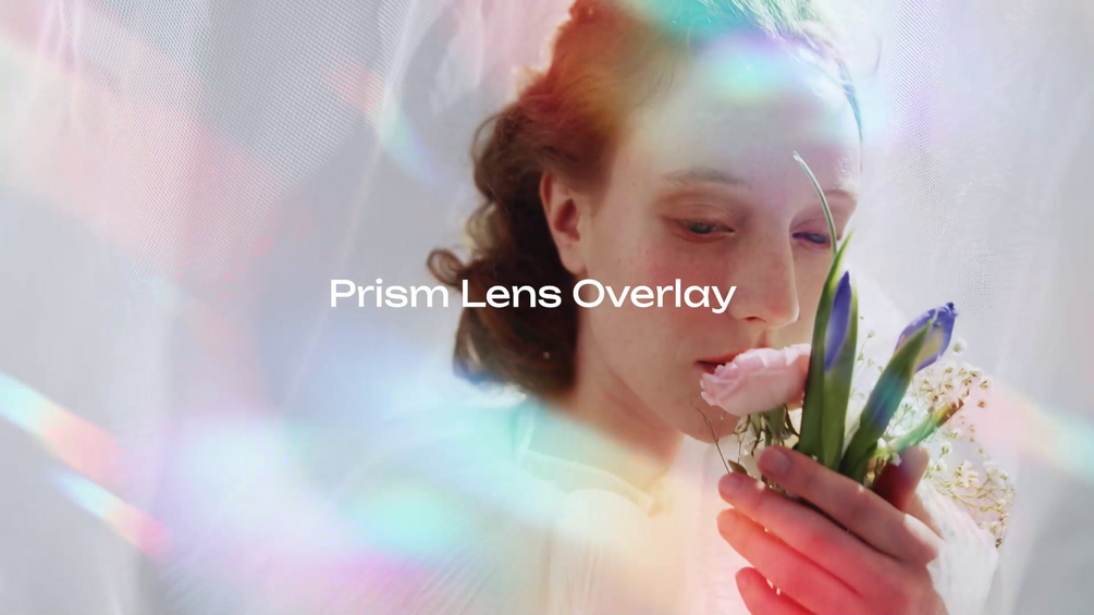 Prism Lens Flare Overlay: (Drag & Drop) Motion Graphics